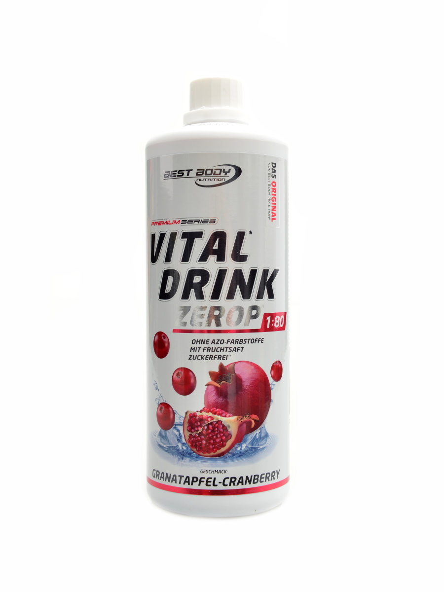 Vital drink Zerop Granátové jablko s brusinkou 1000 ml | Hi Tec ...