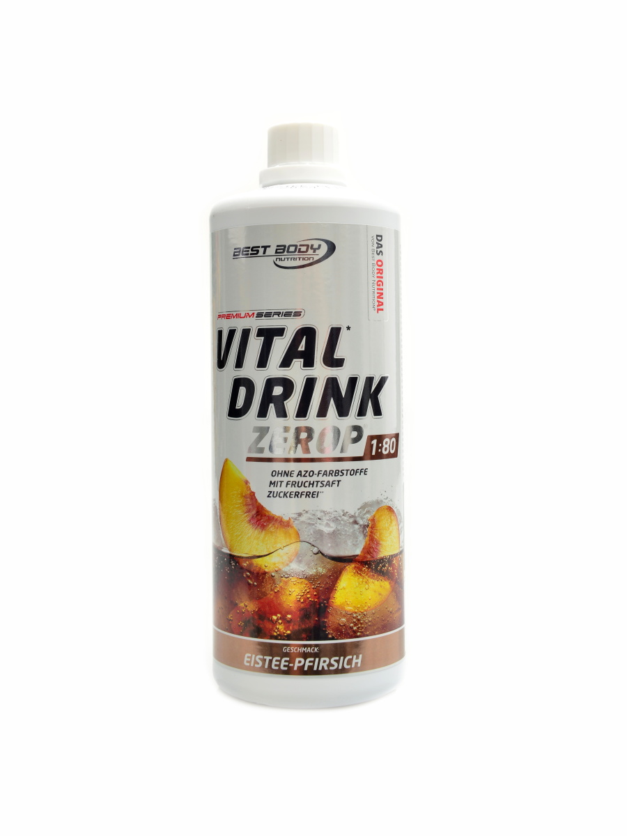 Vital drink Zerop Ledový čaj s broskví 1000 ml | Hi Tec Nutrition, LSP ...