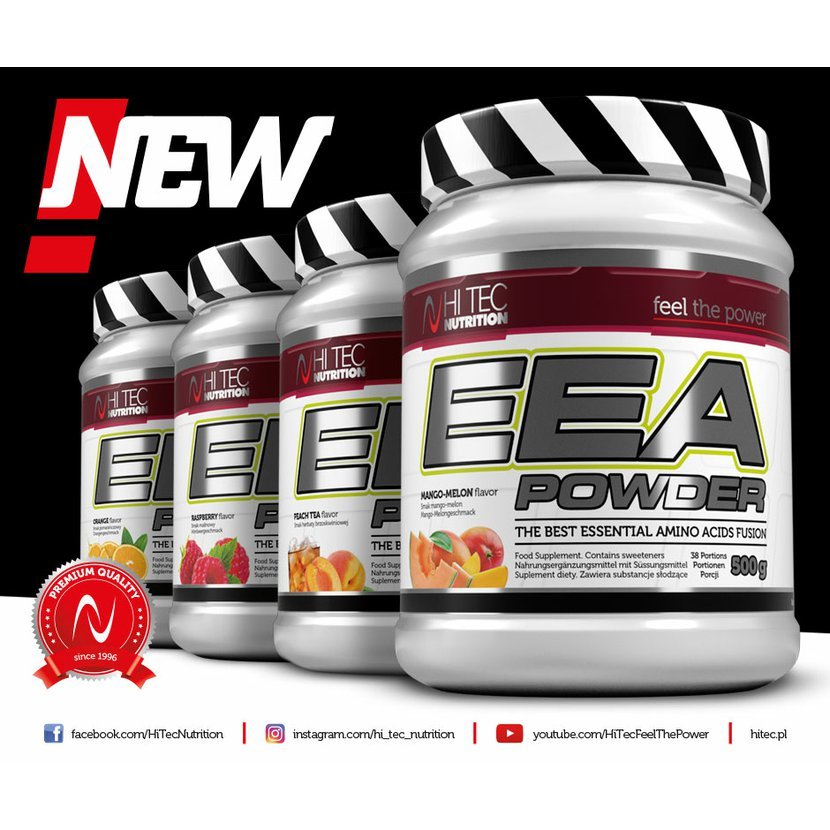 EAA powder essential amino EEA 500 g | Hi Tec Nutrition