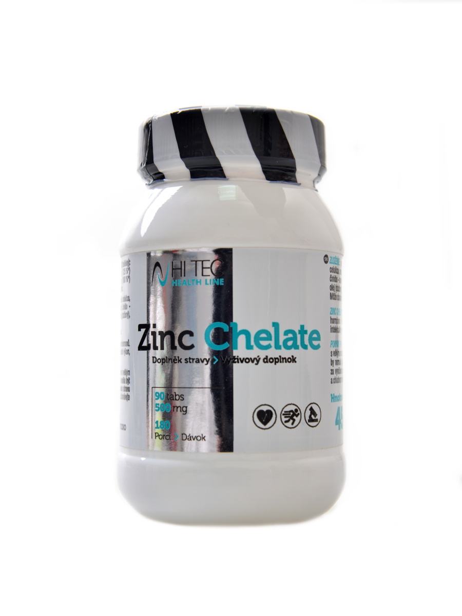 Health Line Zinc chelate 500 mg 90 tablet | Hi Tec Nutrition